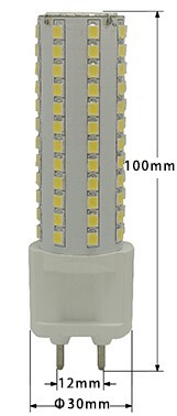 85 - 265V 10W 1000LM G12 LED Corn Cob Light to Replace 70W / 150W CDMT Lamp