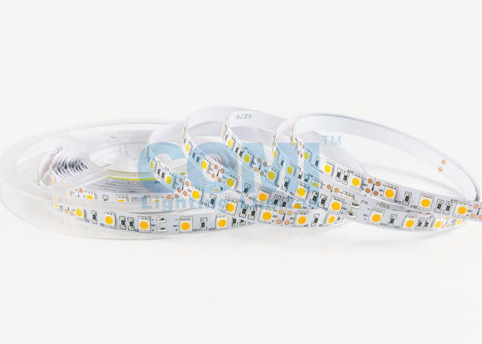 5050 LED Light Strips in Amber Color 1500 - 1700K , Dimmable LED Strip ...