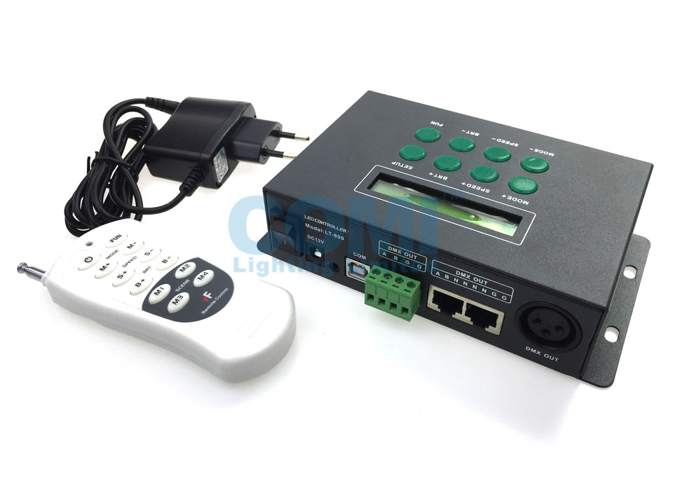 LCD Screen DMX Master Controller , LED Controller with 580 Color Change ...