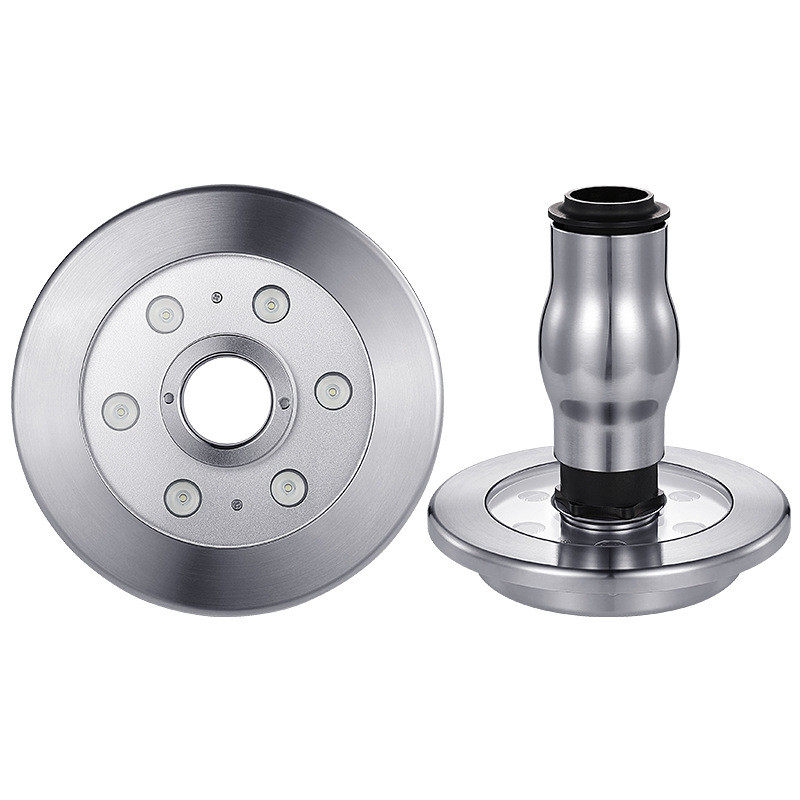 SUS 304 Or 316 Stainless Steel LED Underwater Pool Lights , Fountain ...