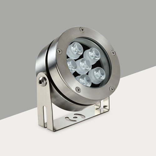 24VDC 6*2W SUS 316L Underwater LED Spotlight High Power Chip And Long ...