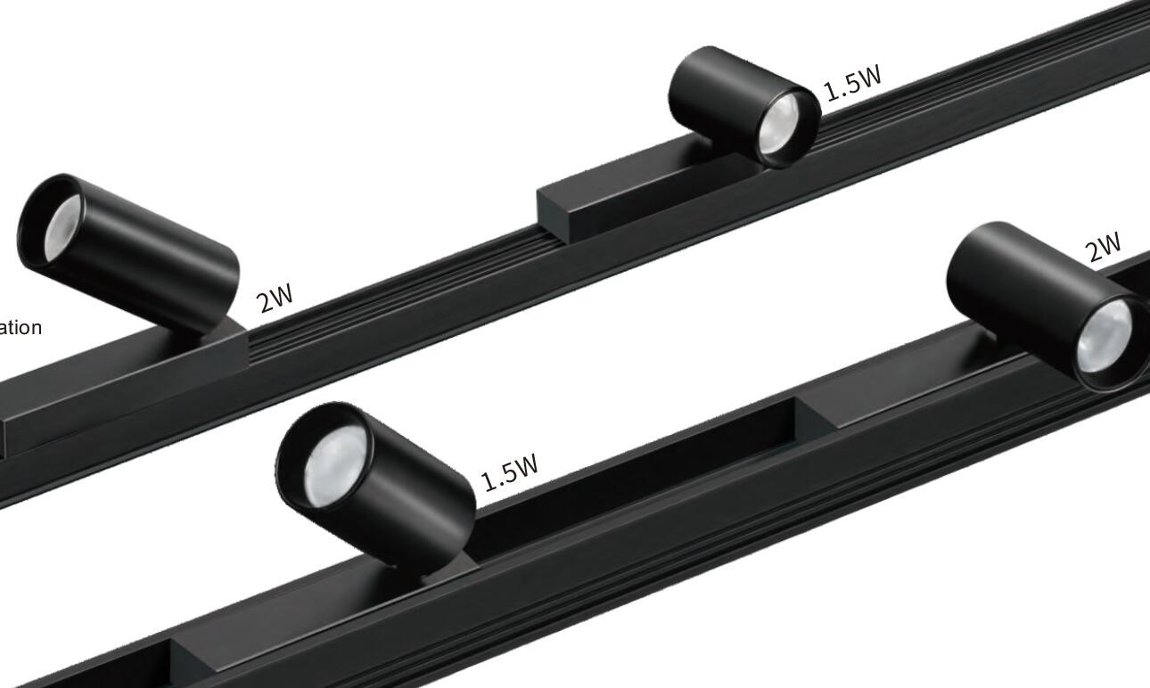 1.5W 2W Single Small LED Spotlights Aluminum Material With 24VDC Power ...