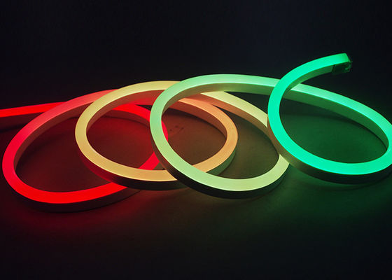 DMX RGB Side View Emitting LED Neon Ribbon Light , Neon LED Light Strip ...