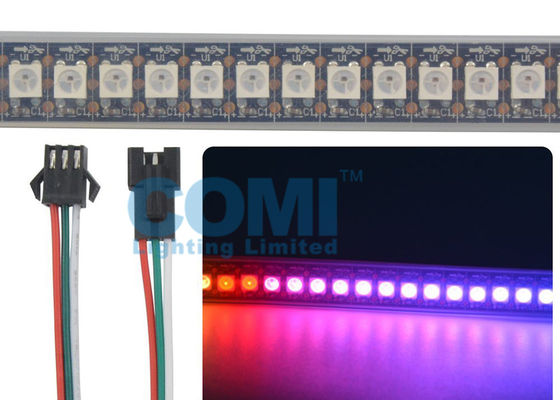 5VDC Addressable Pixel LED Strip , Black FPC Addressable LED Tape Light ...