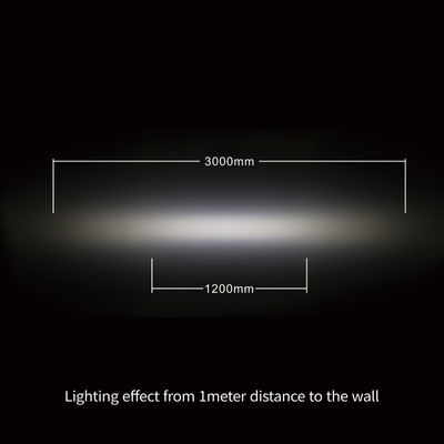 Arc Shaped Front Ring Linear LED Handrail Lighting for Round Tube Handrails